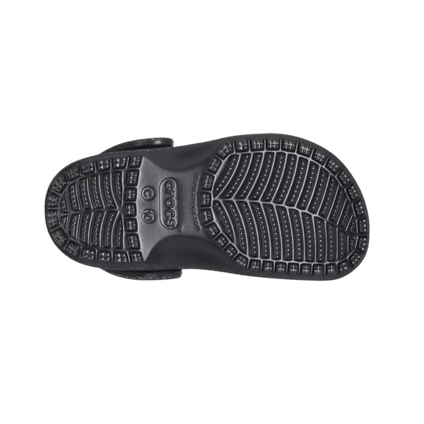 Crocs Kids Classic Glow In The Dark Black Cat Clogs 210387-001 Black ...