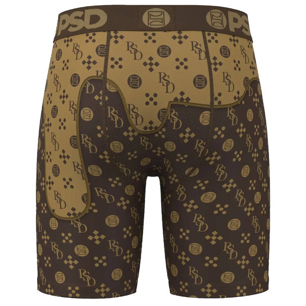 PSD Mens Wf Luxe Drip Brn Boxer Brief 324180333-MUL Multicolor ...