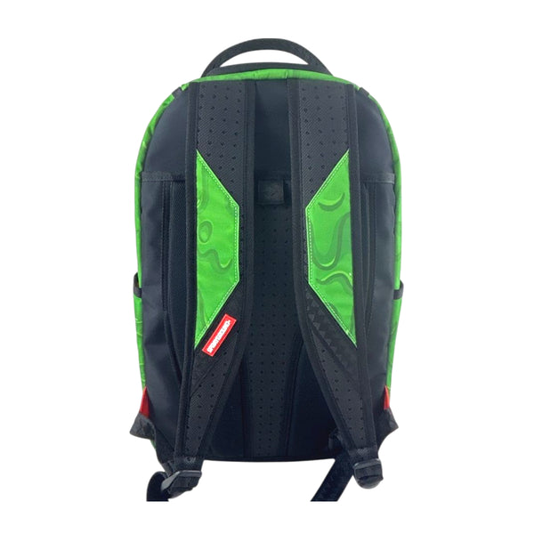 Sprayground Unisex 90S Nick Slime Drip DLXR Backpack 910B7197NSZ Green ...