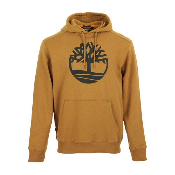 Timberland Mens Tree Logo Hoodie TB0A2BJH-P57 Wheat/Black– Premium ...